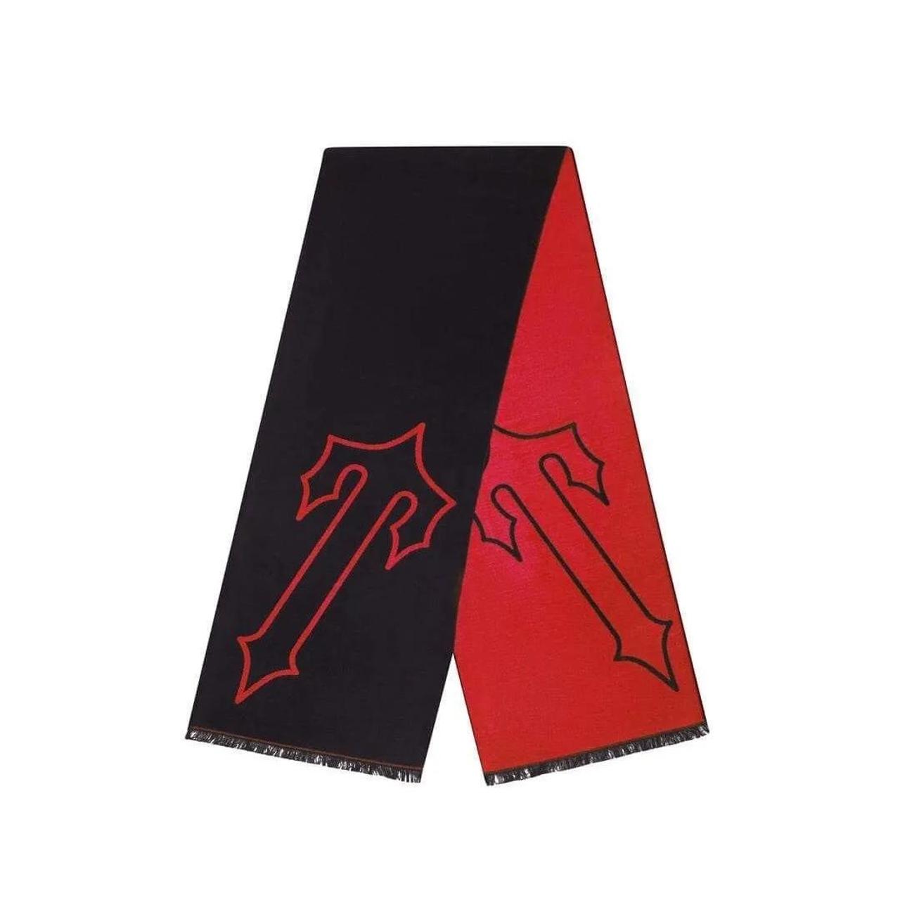 Irongate Trapstar Scarf Black Red Bred Brand new... - Depop