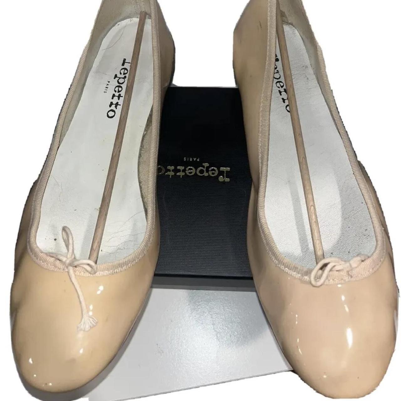 REPETTO patent leather nude ballet flats Brand:... - Depop