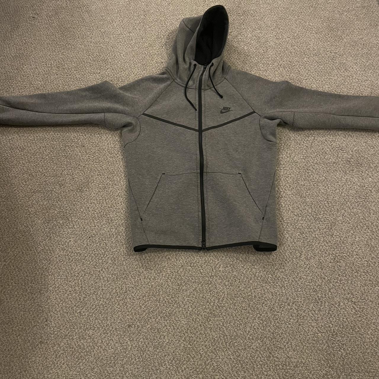 Nike tech fleece - grey - size men’s medium - very... - Depop