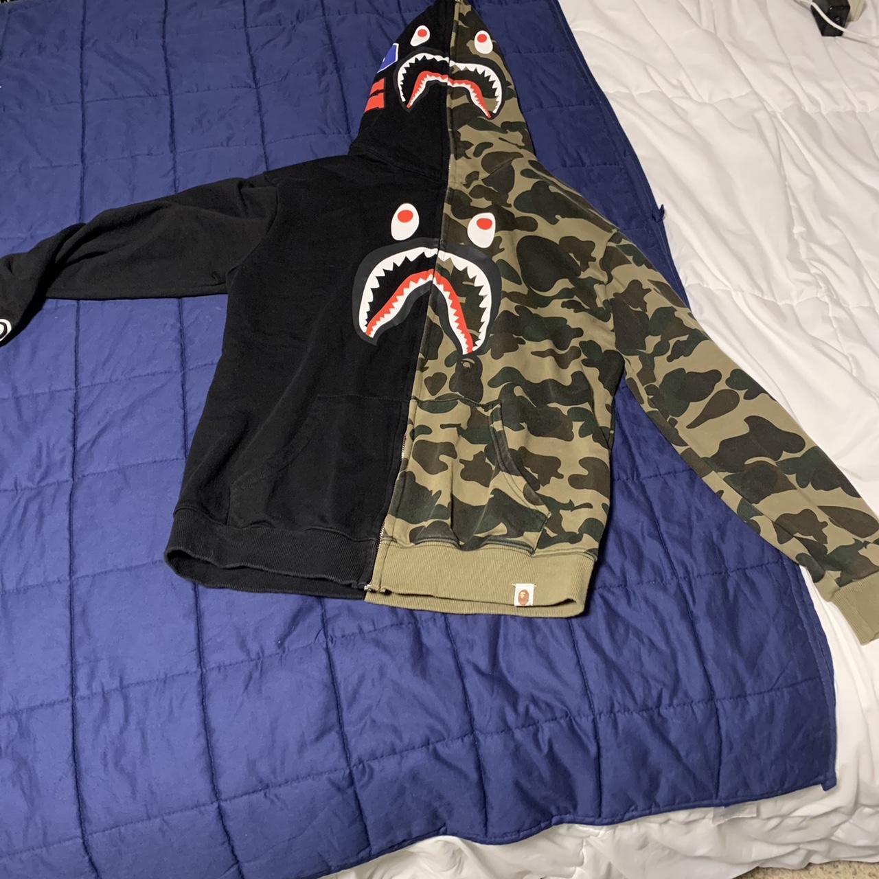 bape full zip, dm for any questions, pls no... - Depop