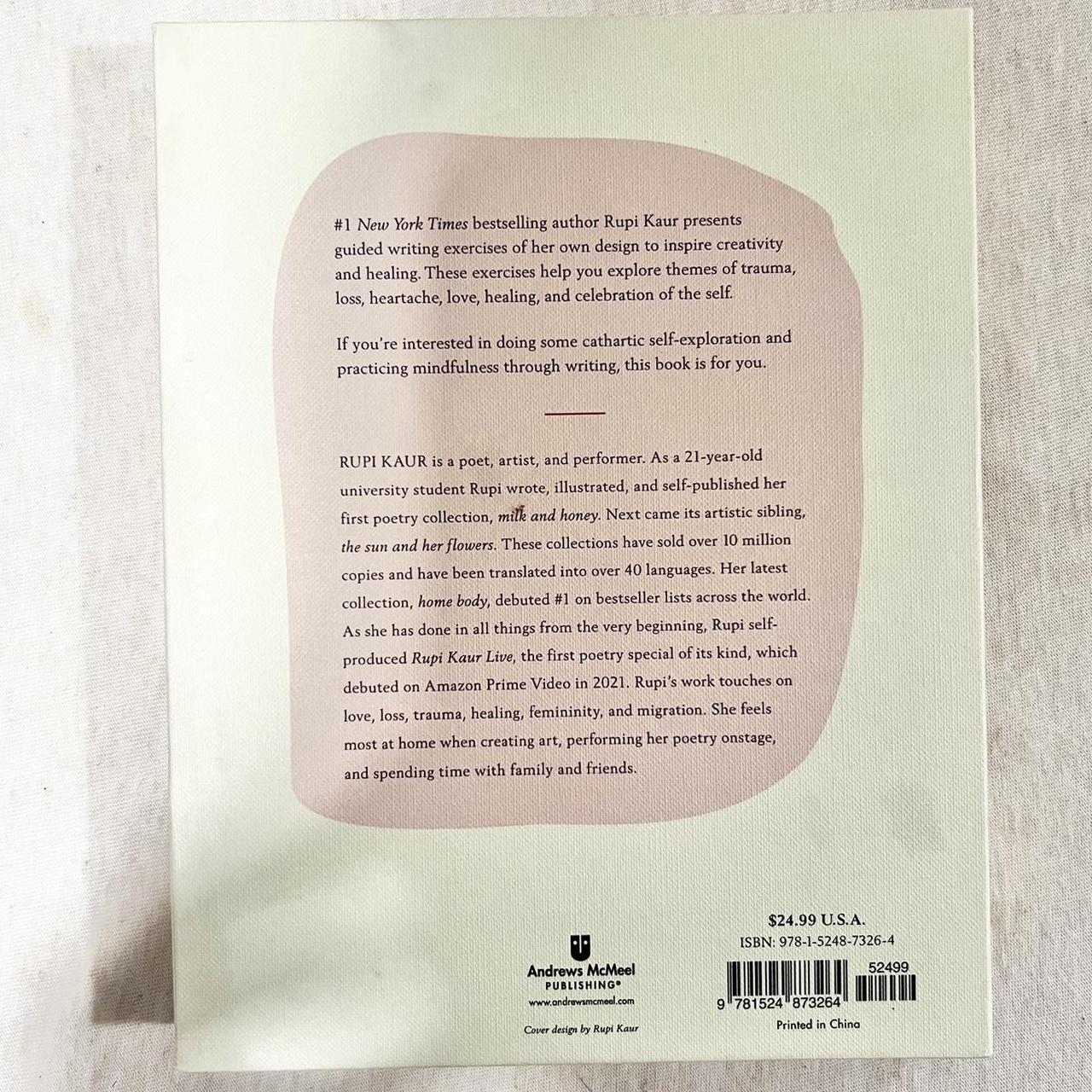 Healing Through Words - Rupi Kaur Hard Cover... - Depop