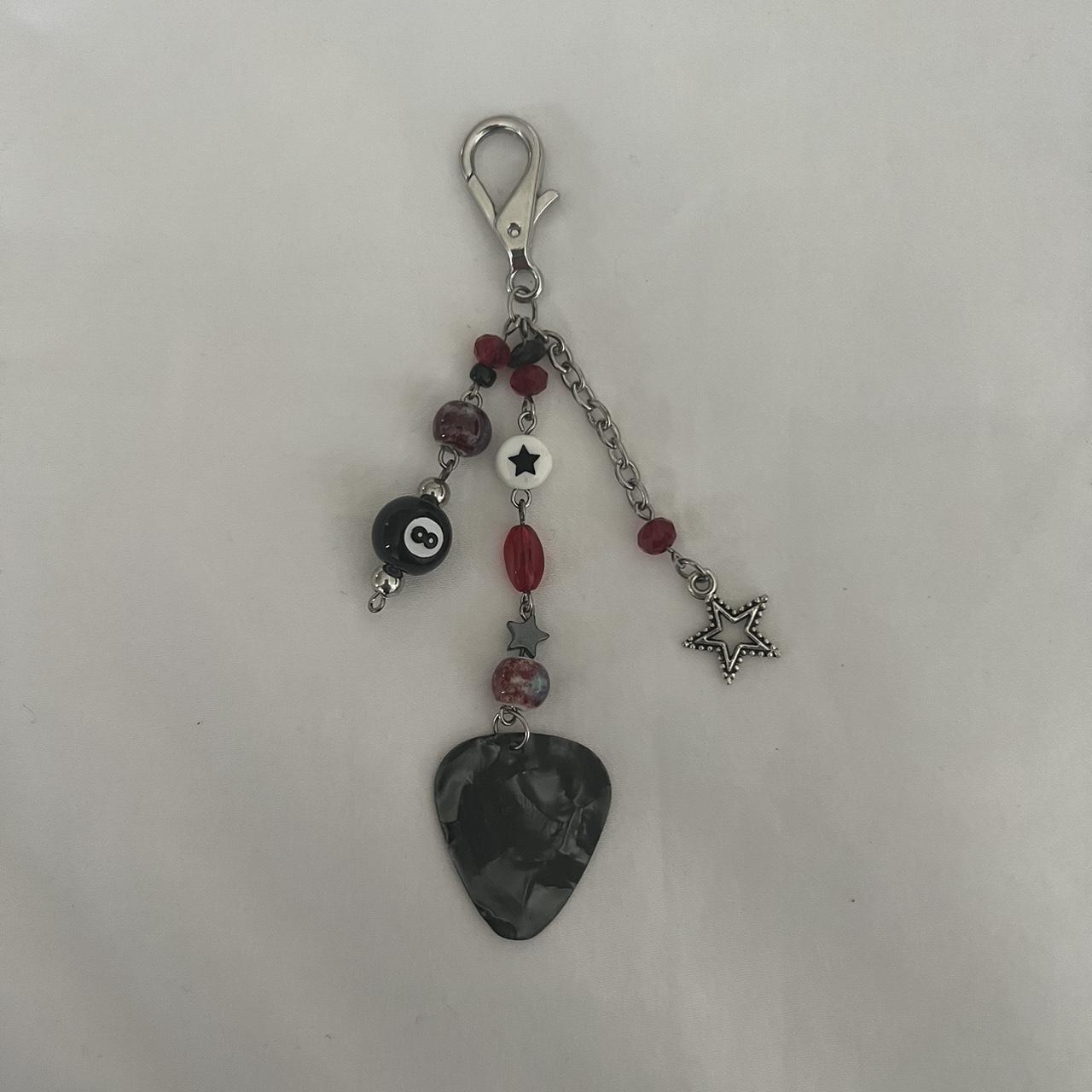 Rockstar Girlfriend Inspired Guitar Keychain 🎶🎸 •... - Depop