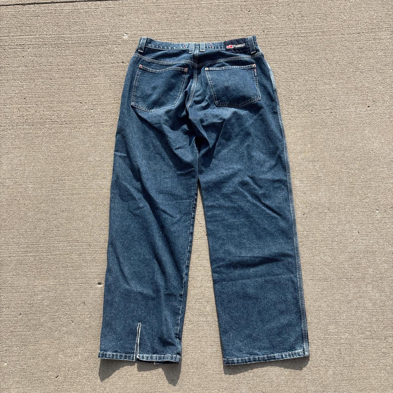 JNCO Jeans With Some Cool Designs Size 34x32 DO NOT... | Depop