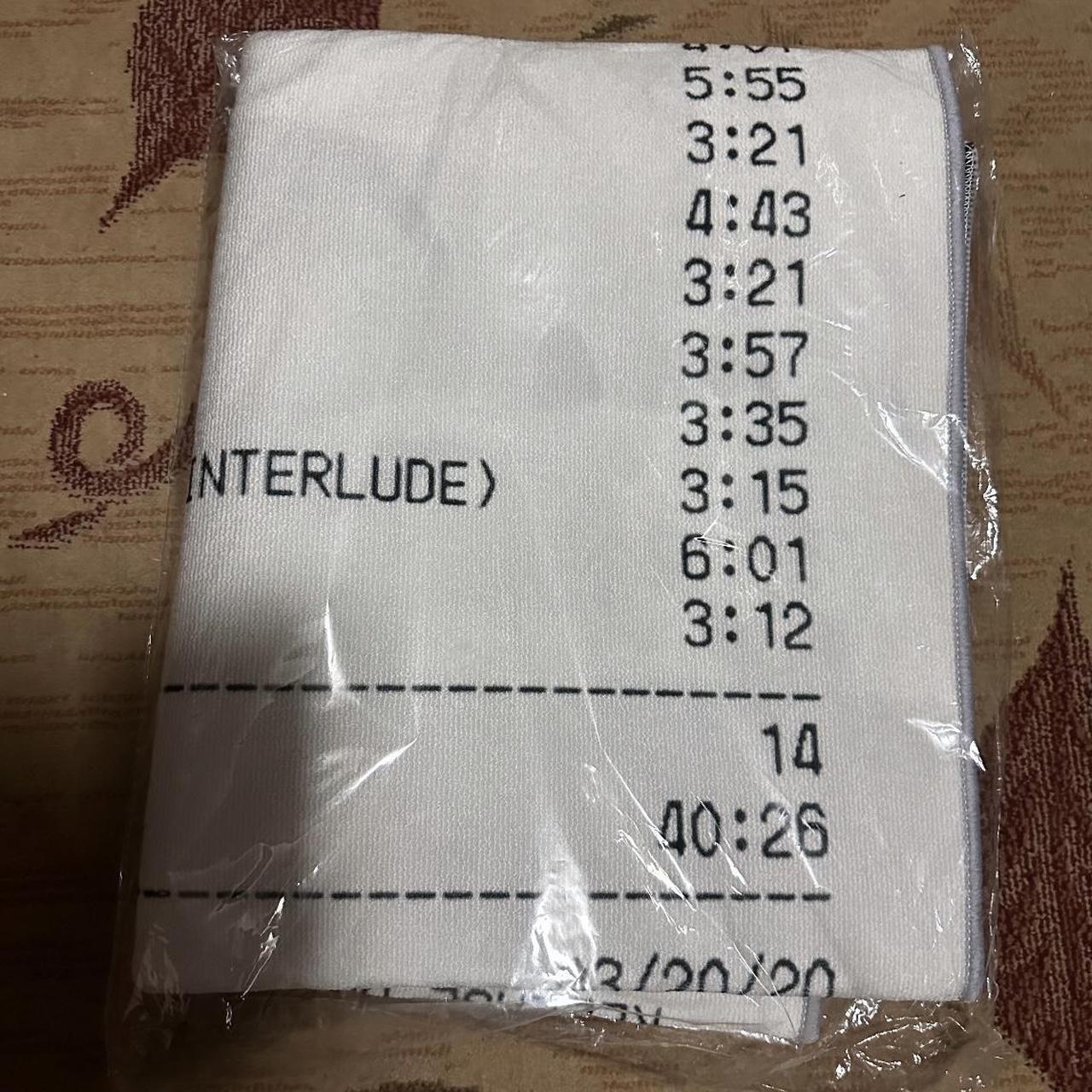 The Weeknd After Hours receipt rug Perfect... | Depop