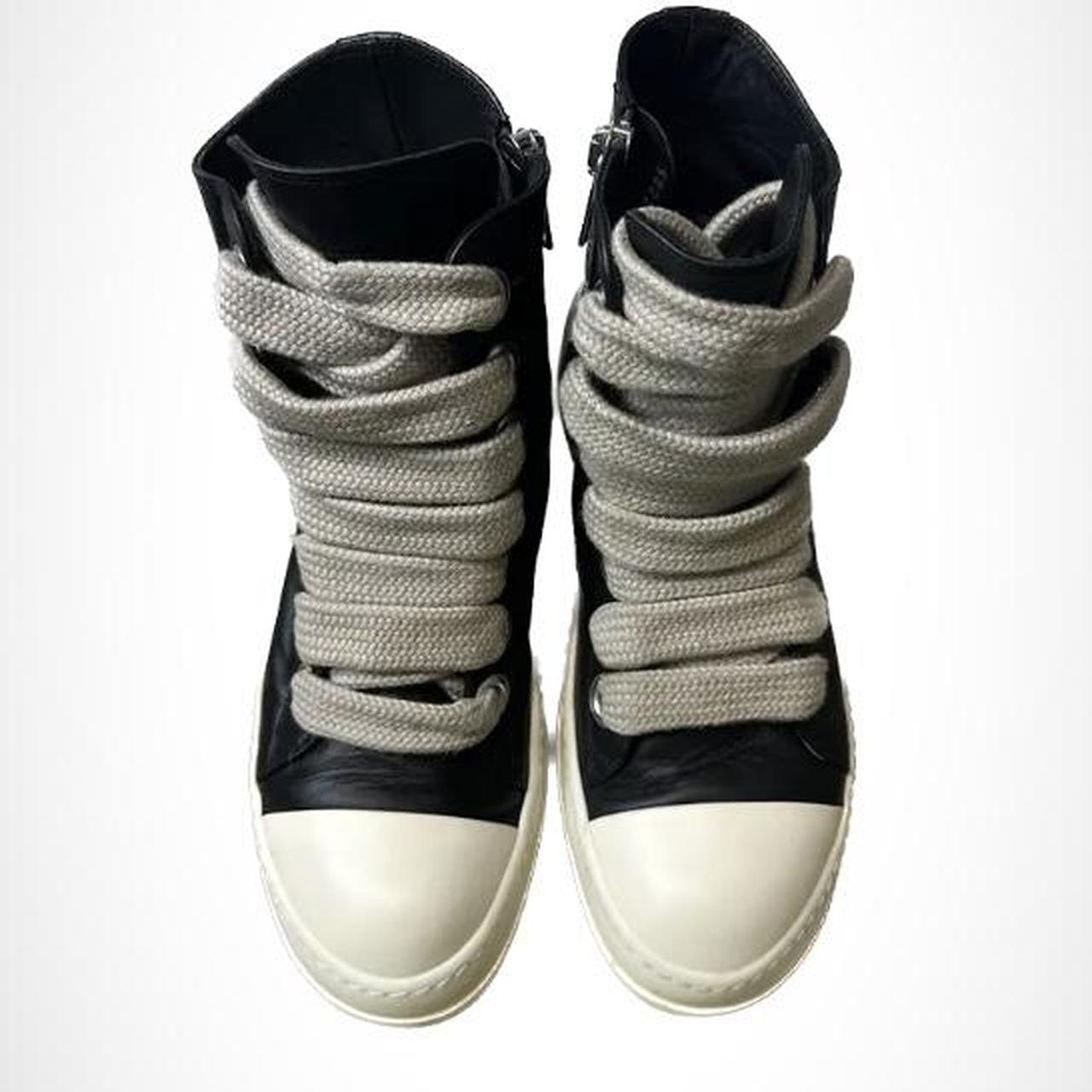 Rick owens jumbo lace Size 9 Dm before you buy so I... - Depop