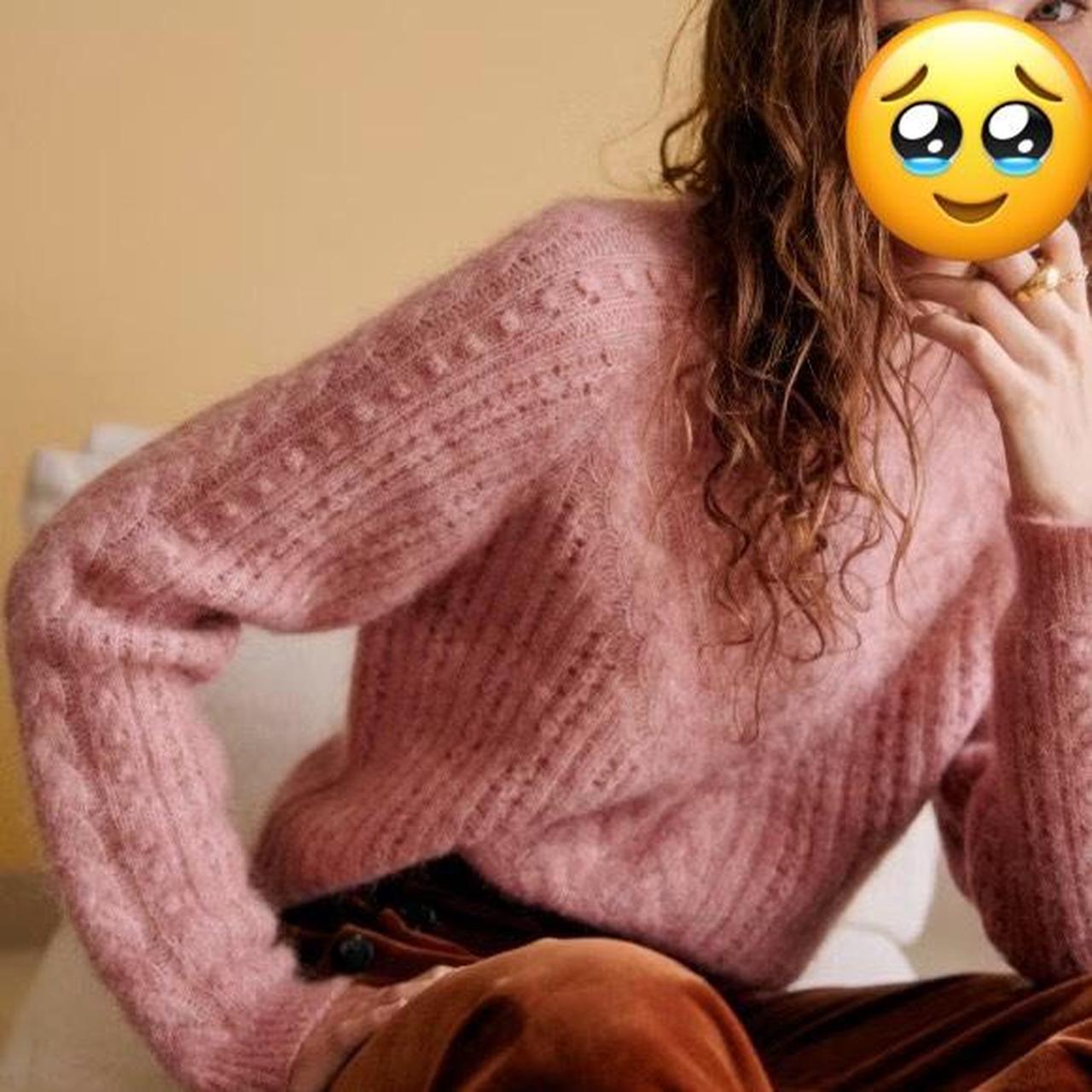 Sezane cutest soft JUMPER, brand new. Description... - Depop