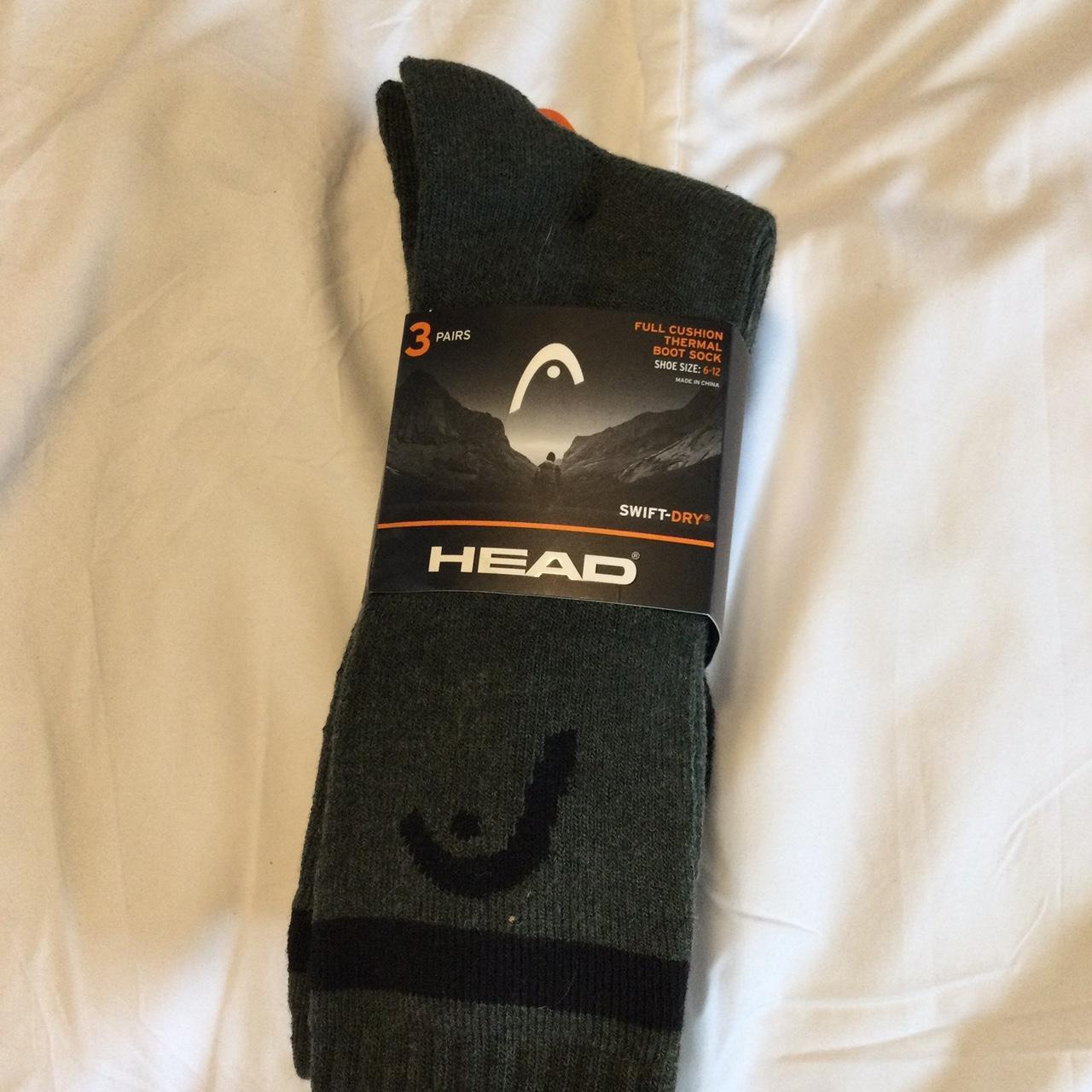 NEW Men’s Full Cushion Thermal Boot Cut Socks 3... - Depop