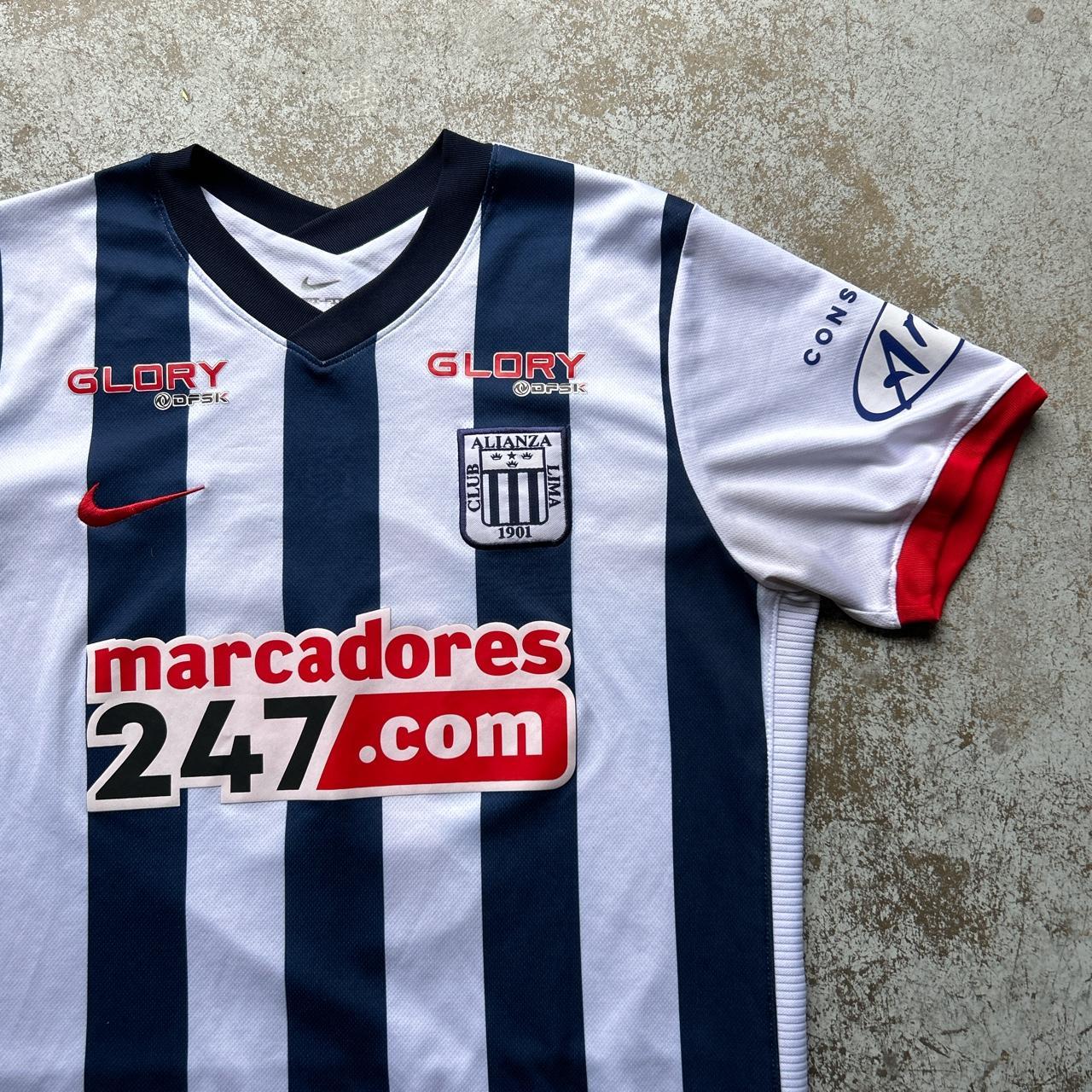crazy nike alianza lima home jersey kit #11 gambeta... - Depop
