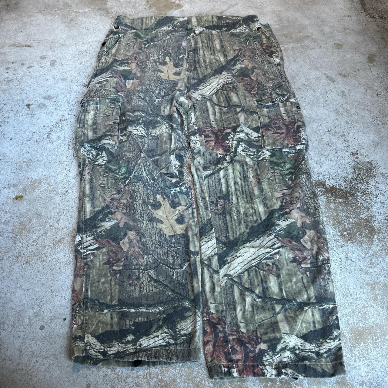 vintage mossy oak infinity break up camo overalls... - Depop