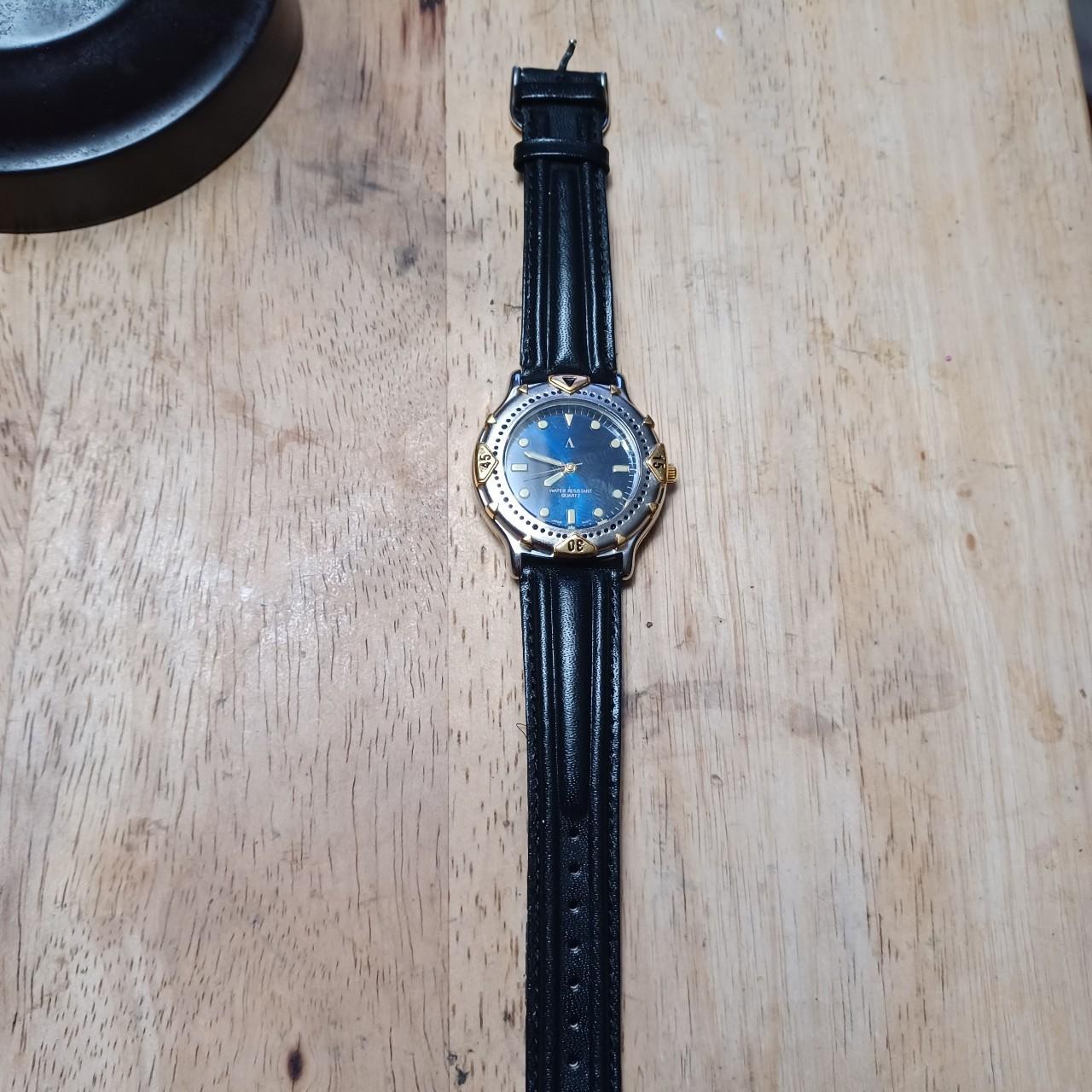 Vintage Avon Brand Women's Watch leather band.... - Depop