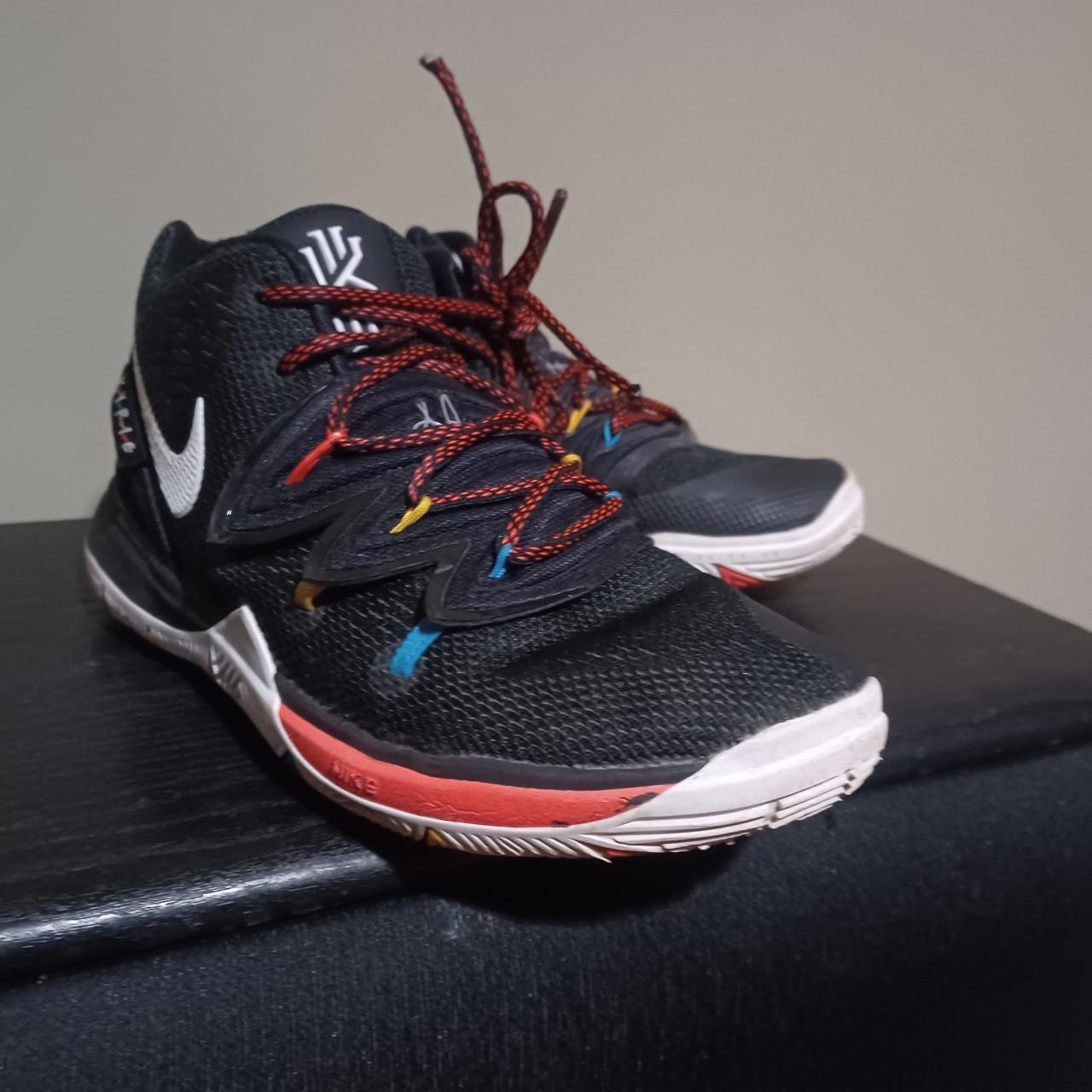Nike Kyrie 5 "Friends" AQ2458-006 BLACK/WHITE/MULTI... - Depop