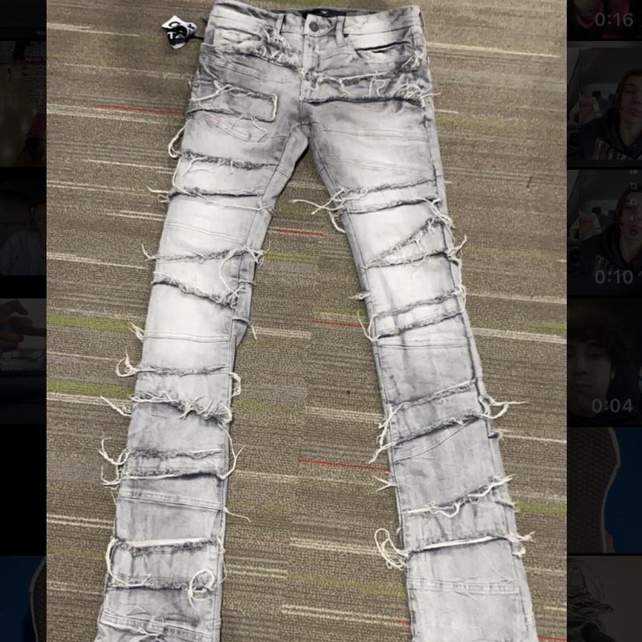 stack jeans 30/32 - Depop