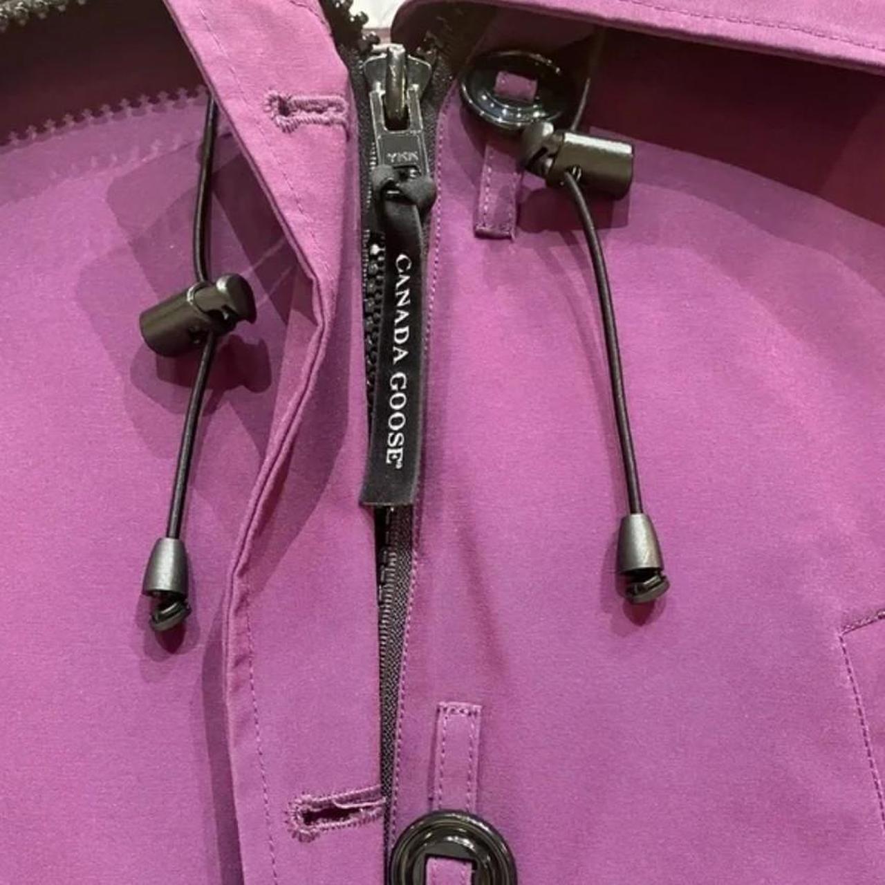 Purple Canada Goose Bomber Jacket Purple Canada... - Depop