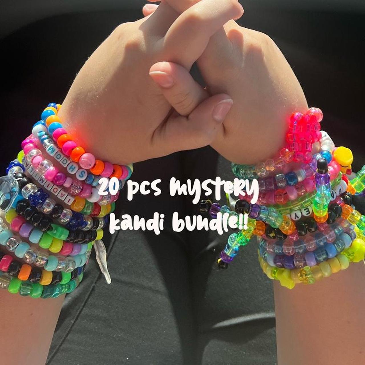 🌈 20 pcs random mystery kandi bundle!! 🫶 DO NOT BUY... | Depop