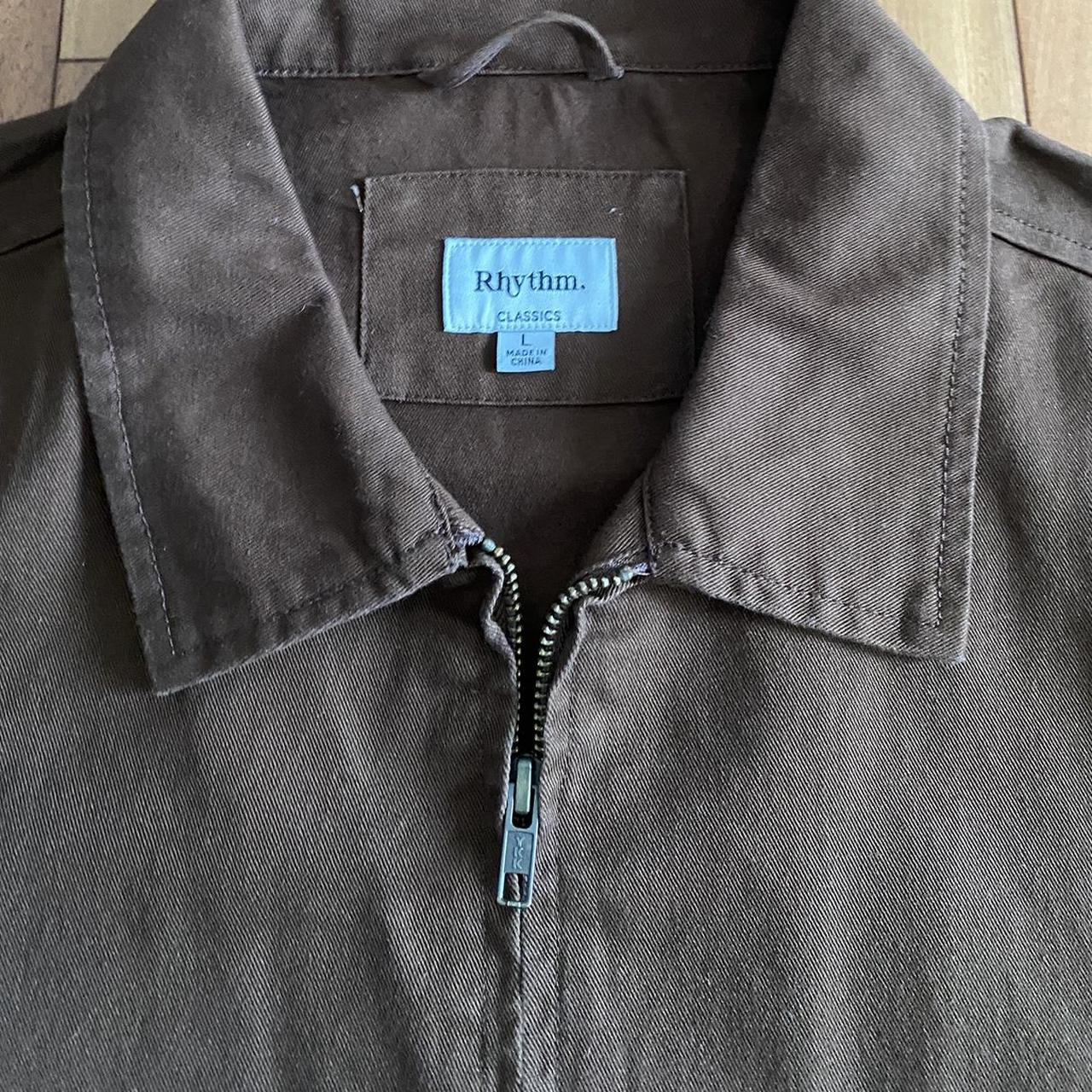 Rhythm Brown Jacket ( Send Offers ) Brand New -four... - Depop
