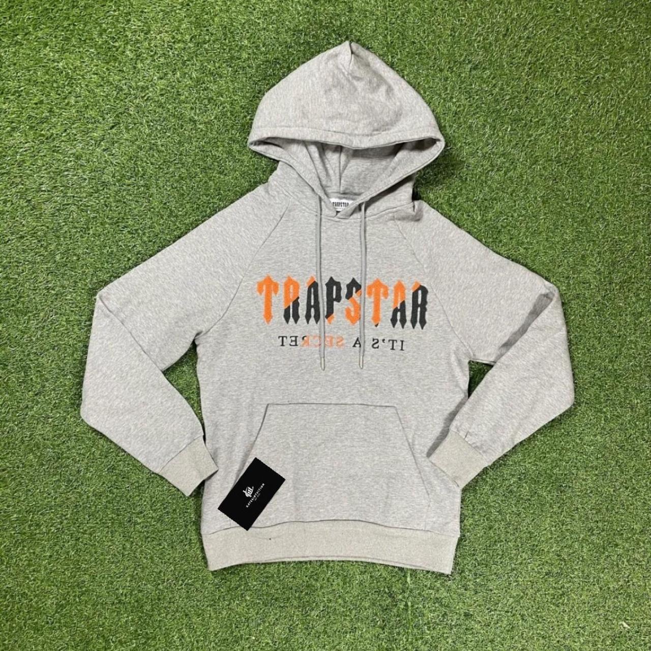 Trapstar Grey and Orange Tracksuit⬜️🟧 Brand New... - Depop