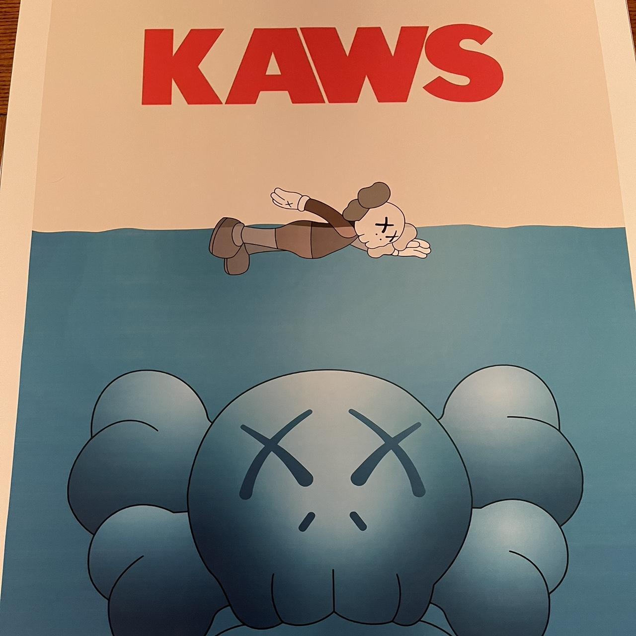 Kaws Poster Good material - Depop