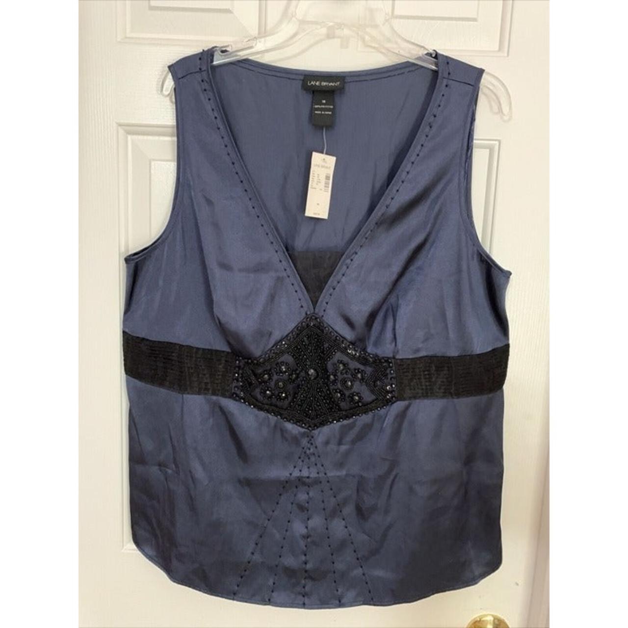 Lane Bryant Size 18 Sleeveless Blouse Depop