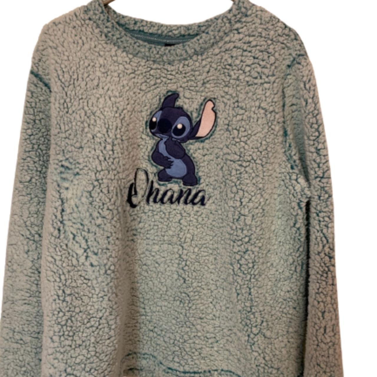 Disney's Lilo and Stitch women's fleece sleep top... - Depop