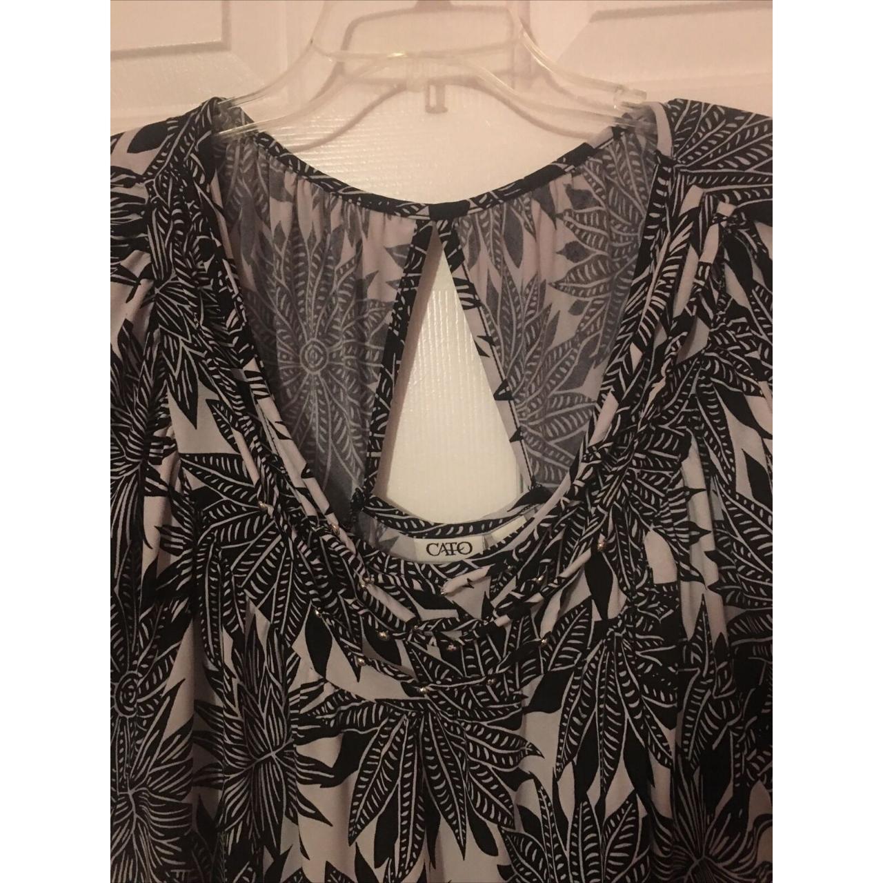 Cato Size Xl Woman’s Shirt Width: 20” Length: 28” - Depop