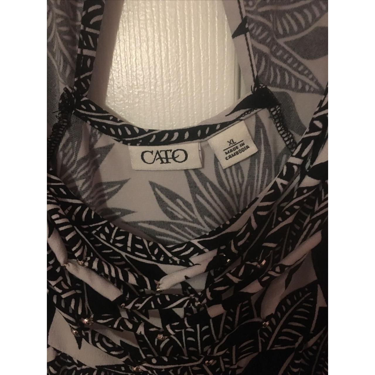 Cato Size Xl Woman’s Shirt Width: 20” Length: 28” - Depop