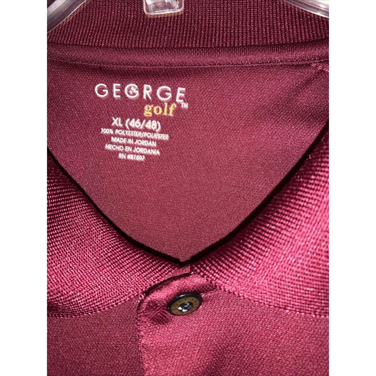 george mens golf Polo Shirt XL Width:24” Length:30” - Depop