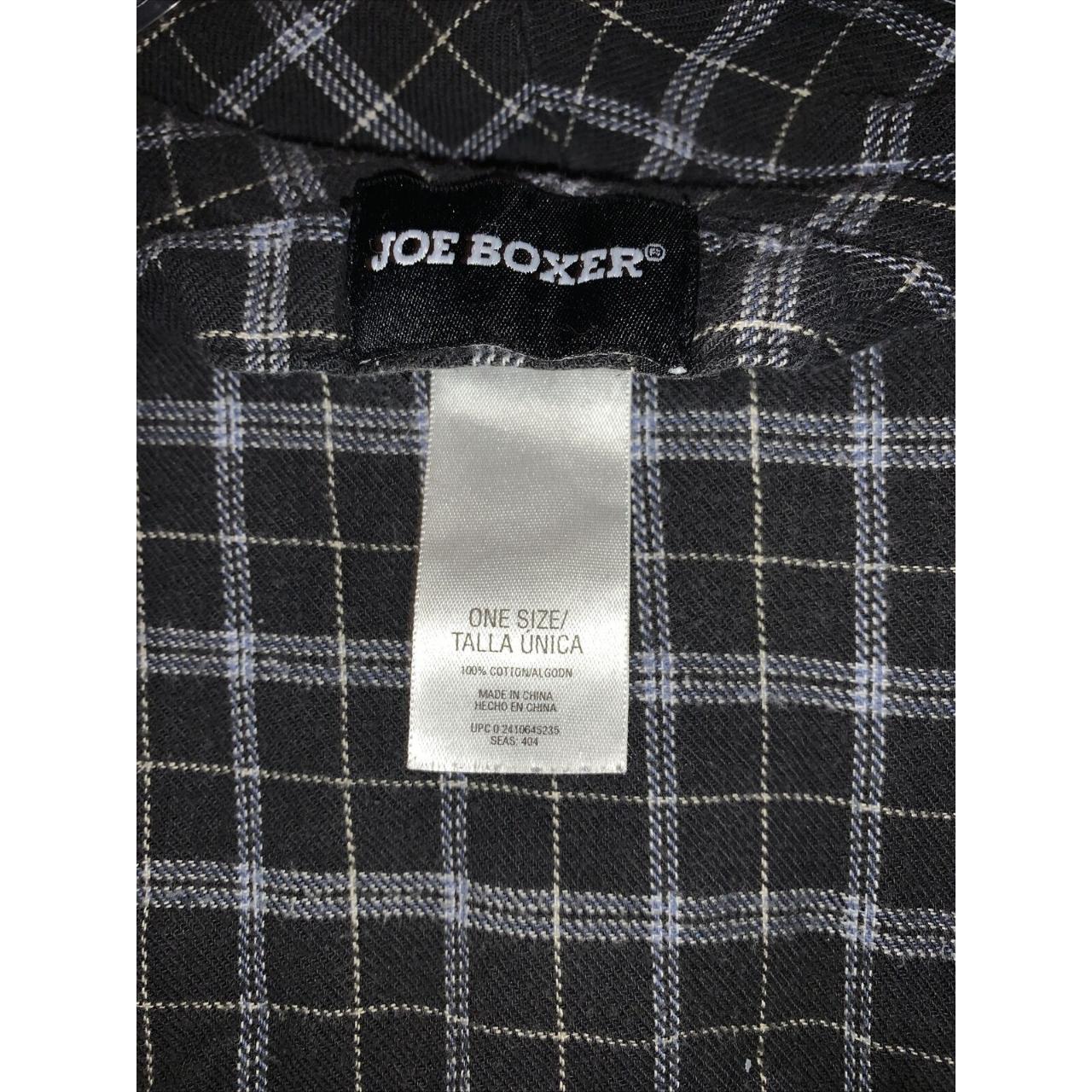 Joe Boxer Men’s Plaid One Size Fits All Robe Width... - Depop