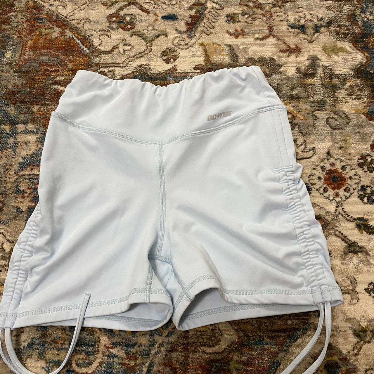 Bo+Tee active shorts Size - s Light blue! - Depop