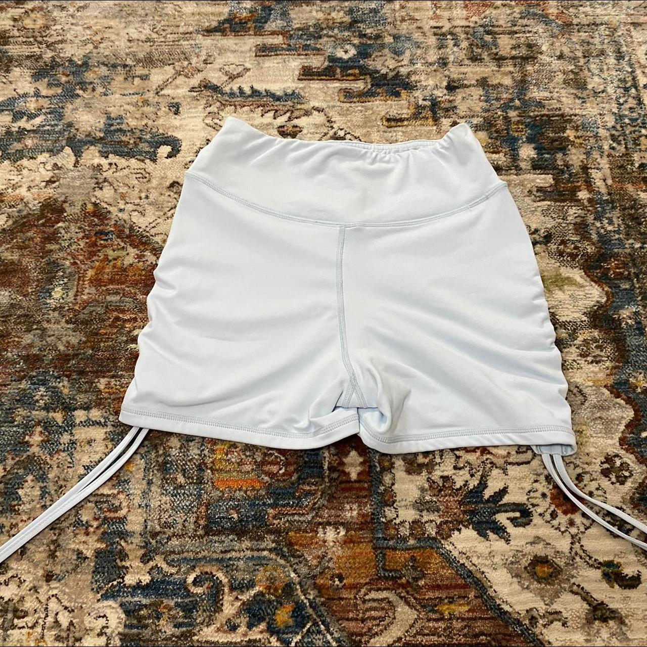 Bo+Tee active shorts Size - s Light blue! - Depop