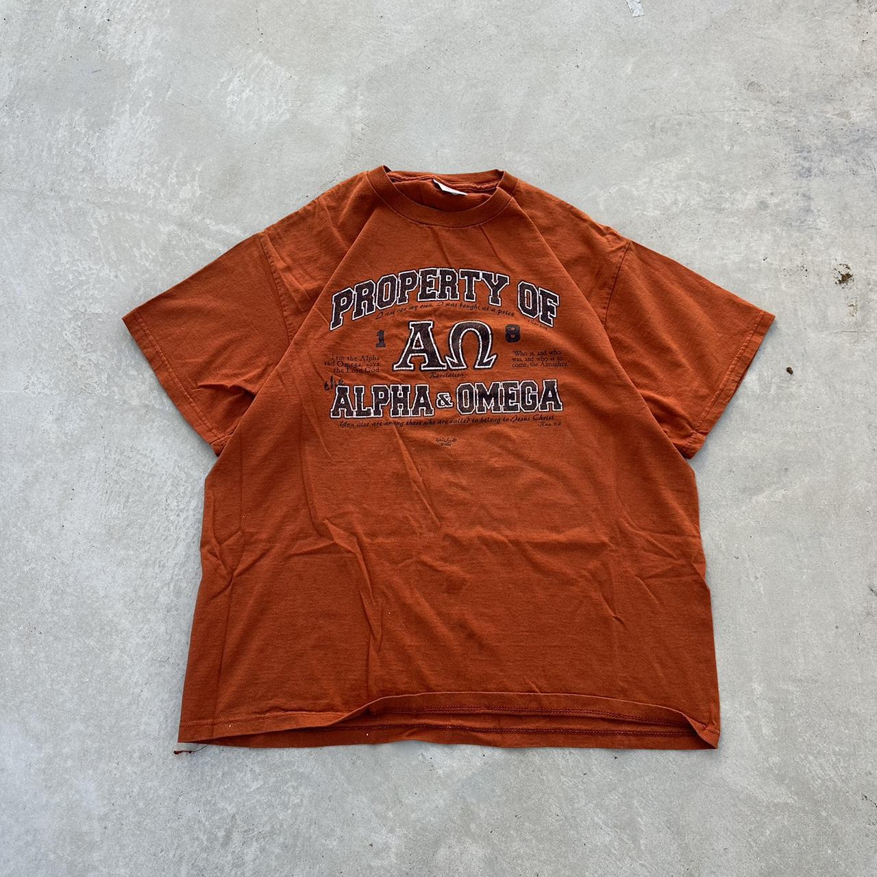 Vintage Frat Graphic T-Shirt. #90s #y2k - Depop