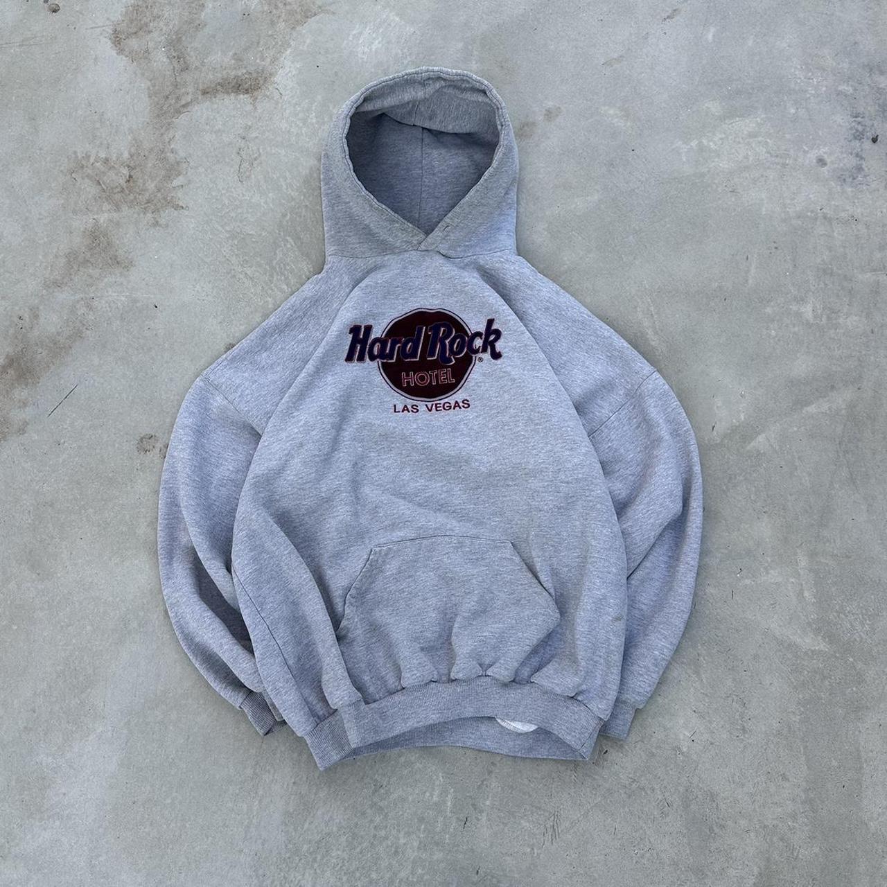 Crazy Hard Rock Cafe Hoodie. Heavyweight and has a... - Depop