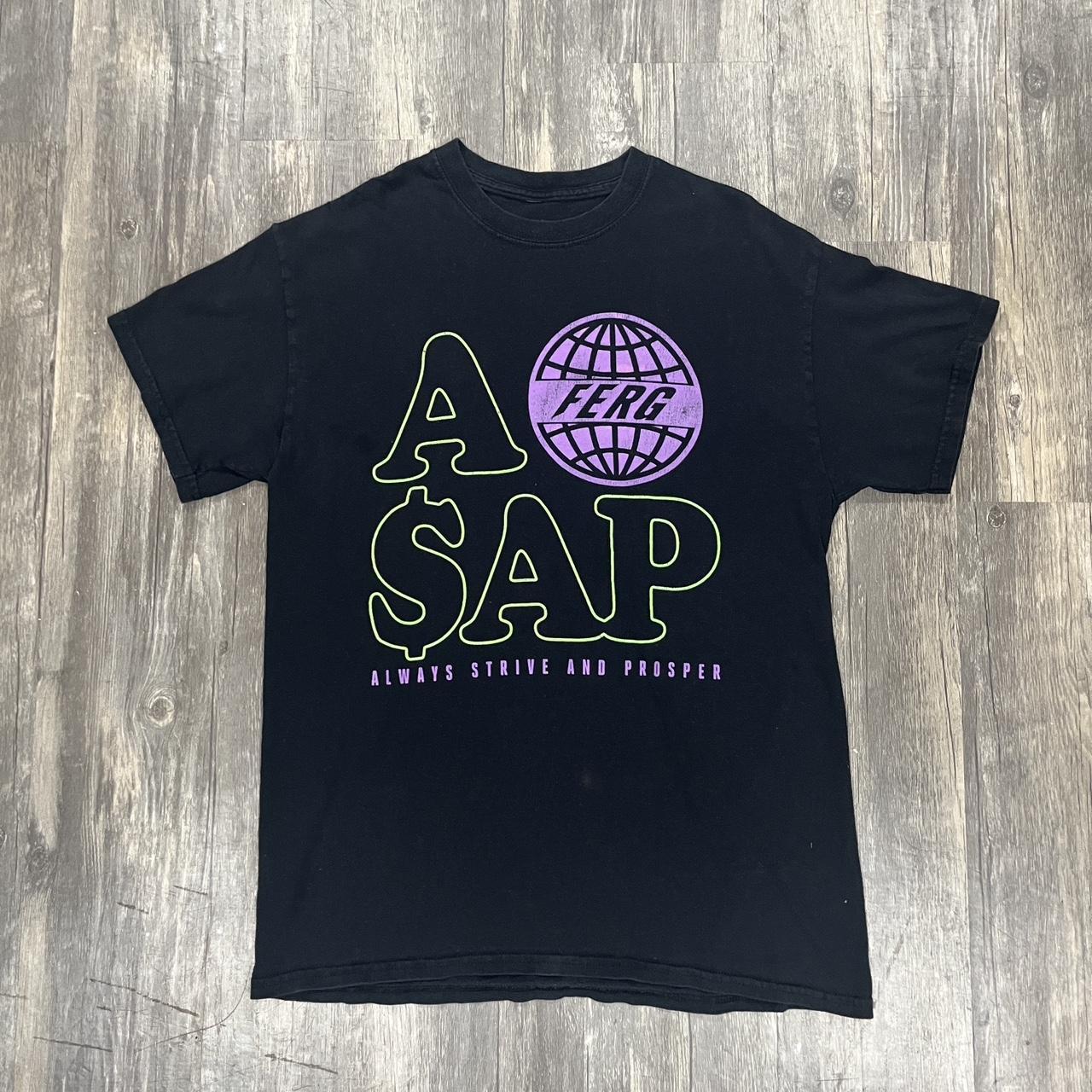 Asap Ferg Black Shirt, Size M but feels like a Small... - Depop
