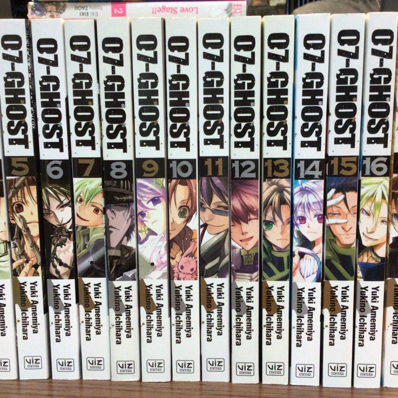 07-Ghost 1,5-17 Manga English New Viz 10 (14 Books) - Depop