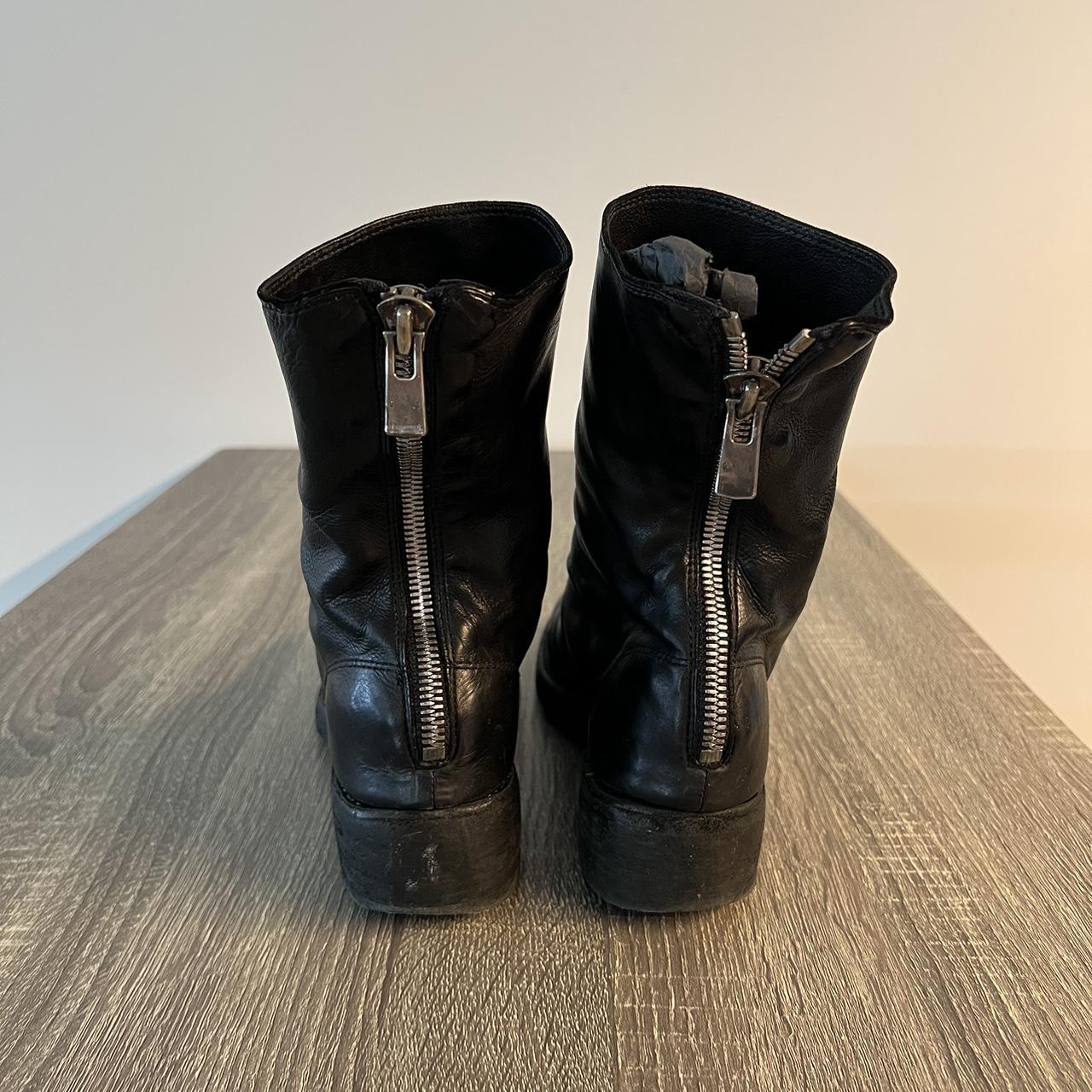 Guidi 788Z Back Zip Boots Handcrafted ankle-high... - Depop