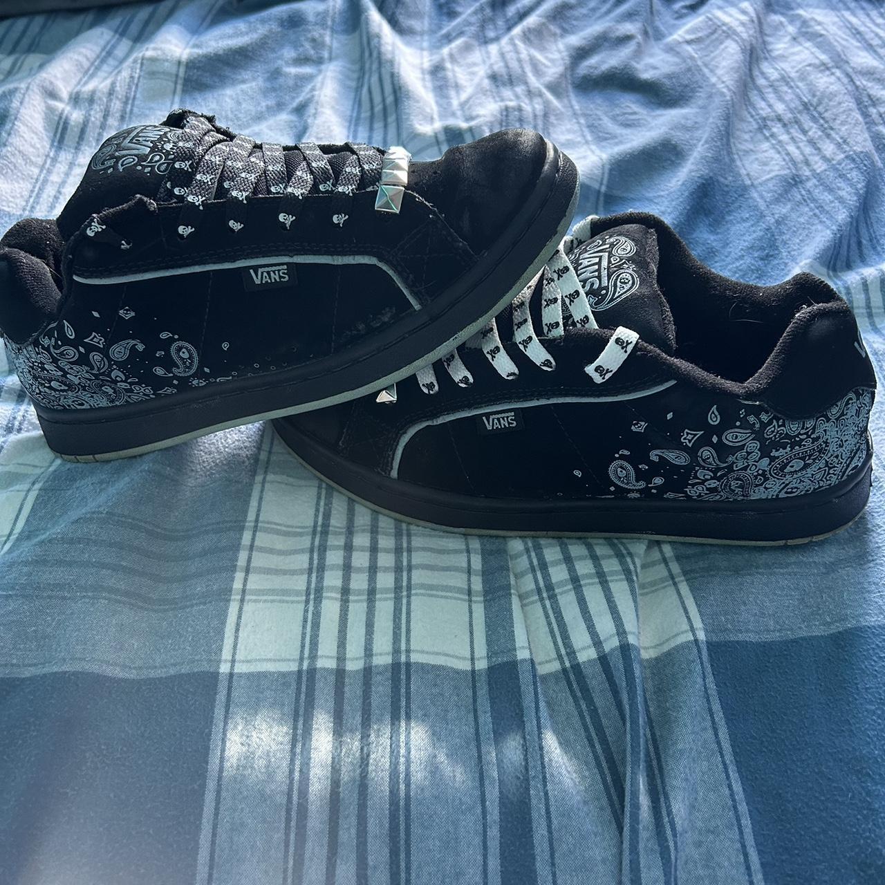 Y2k Chunky Vans 🏁 Super rare 2000s older brother... - Depop