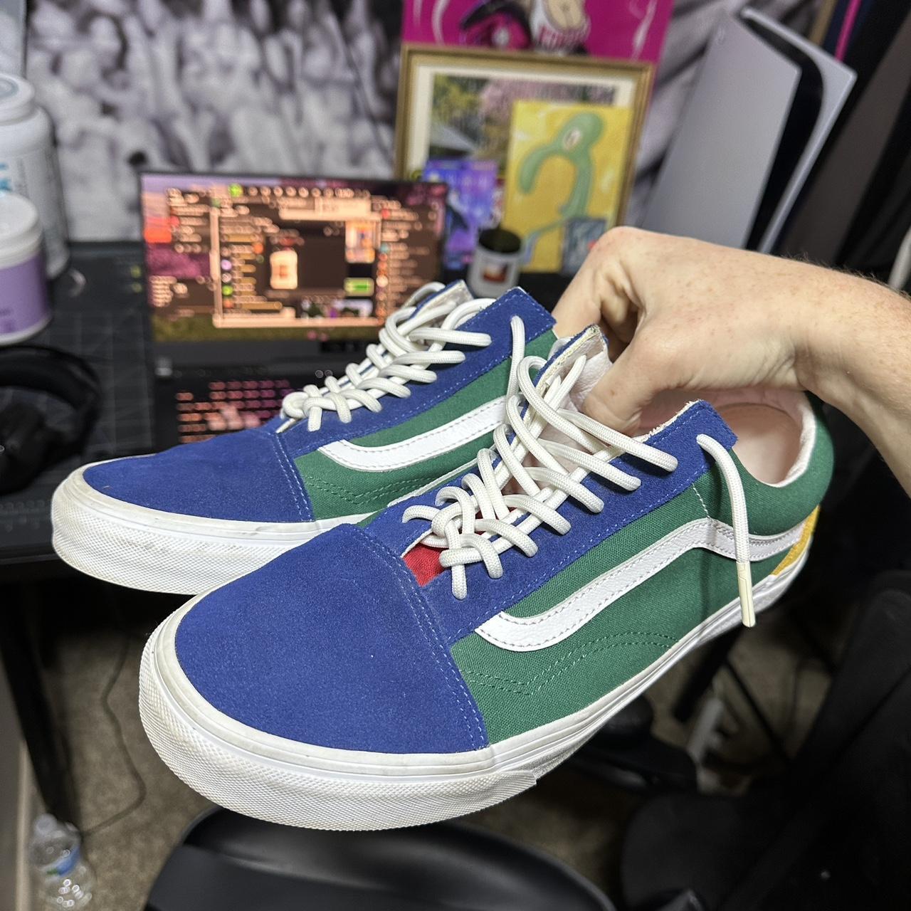 Men’s Vans, not sure what the colorway is... - Depop