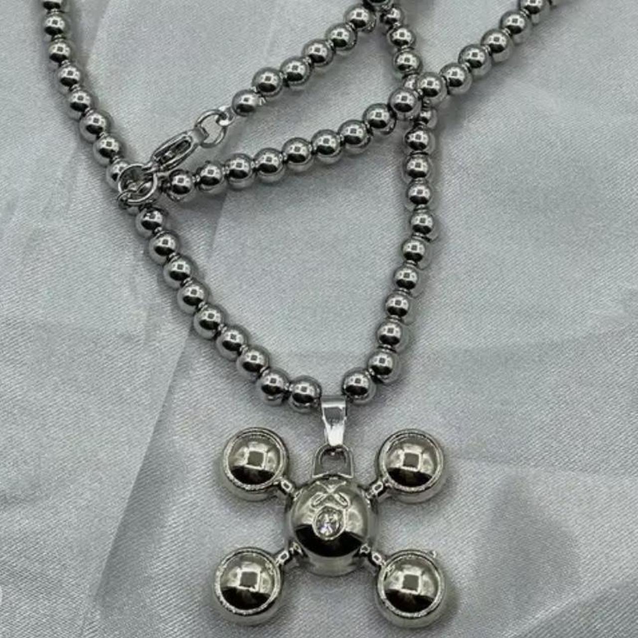 Stainless Steel Round Frank Ocean Homer chain. For... - Depop