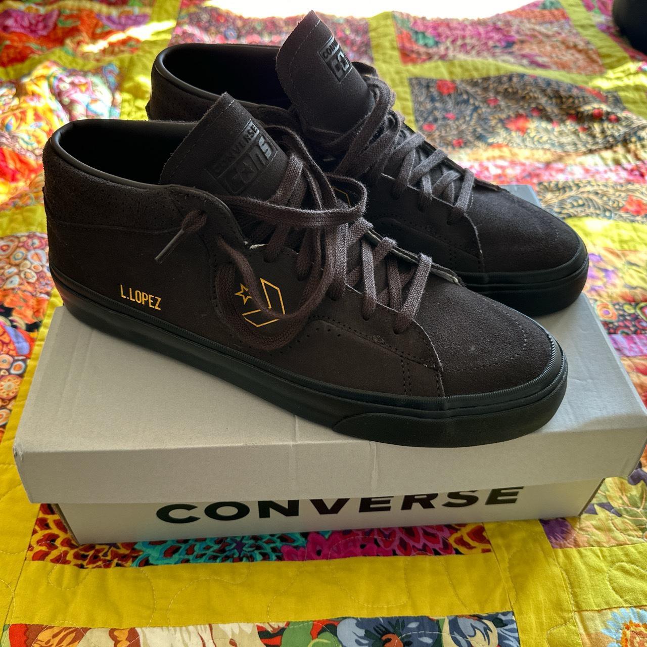 Converse L Lopez mid pro - brand new never worn. - Depop