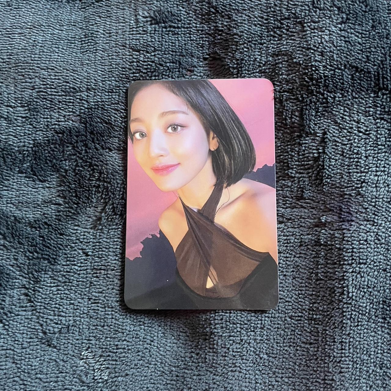 official twice jihyo photocard - Depop