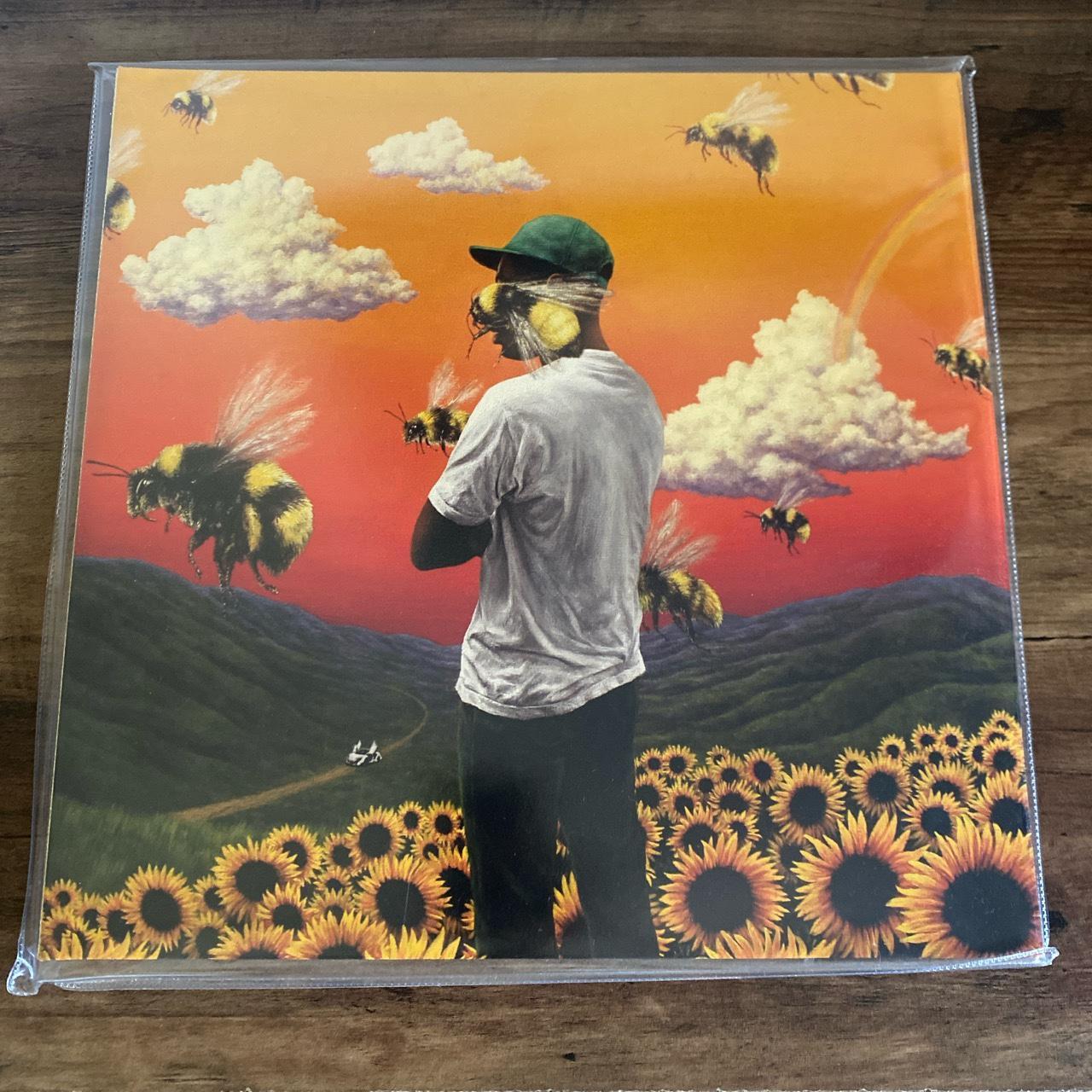 Tyler the creator vinyl (comes with plastic folder)... - Depop