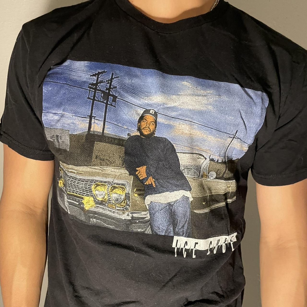 Black Ice Cube graphic tee #hiphop #90s #icecube... - Depop
