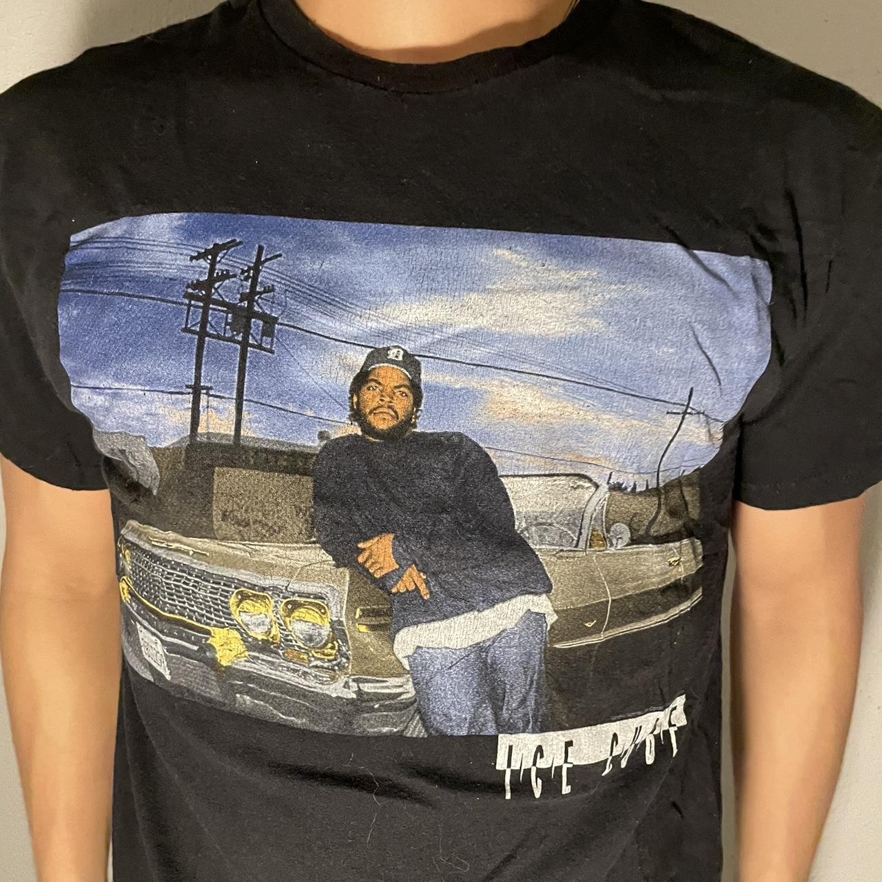 Black Ice Cube graphic tee #hiphop #90s #icecube... - Depop