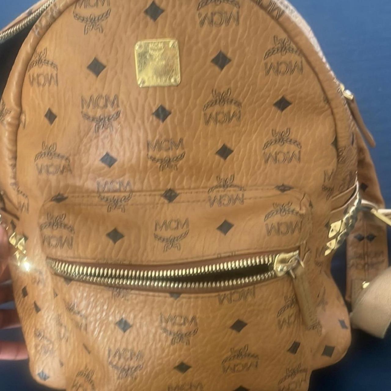 Authentic Mcm back pack practically new. Good condition - Depop