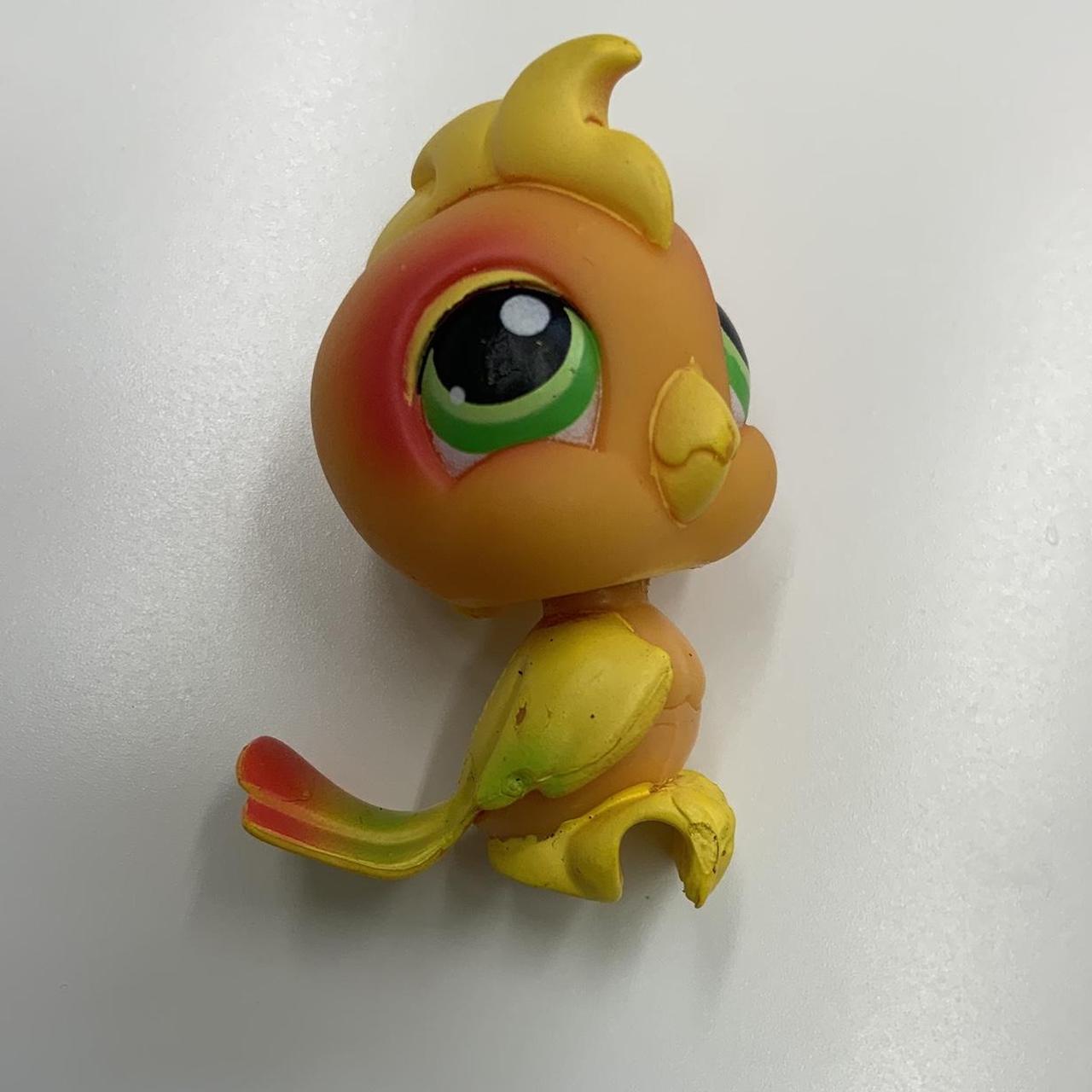 orange littlest pet shop bird/cockatoo #lps this... - Depop