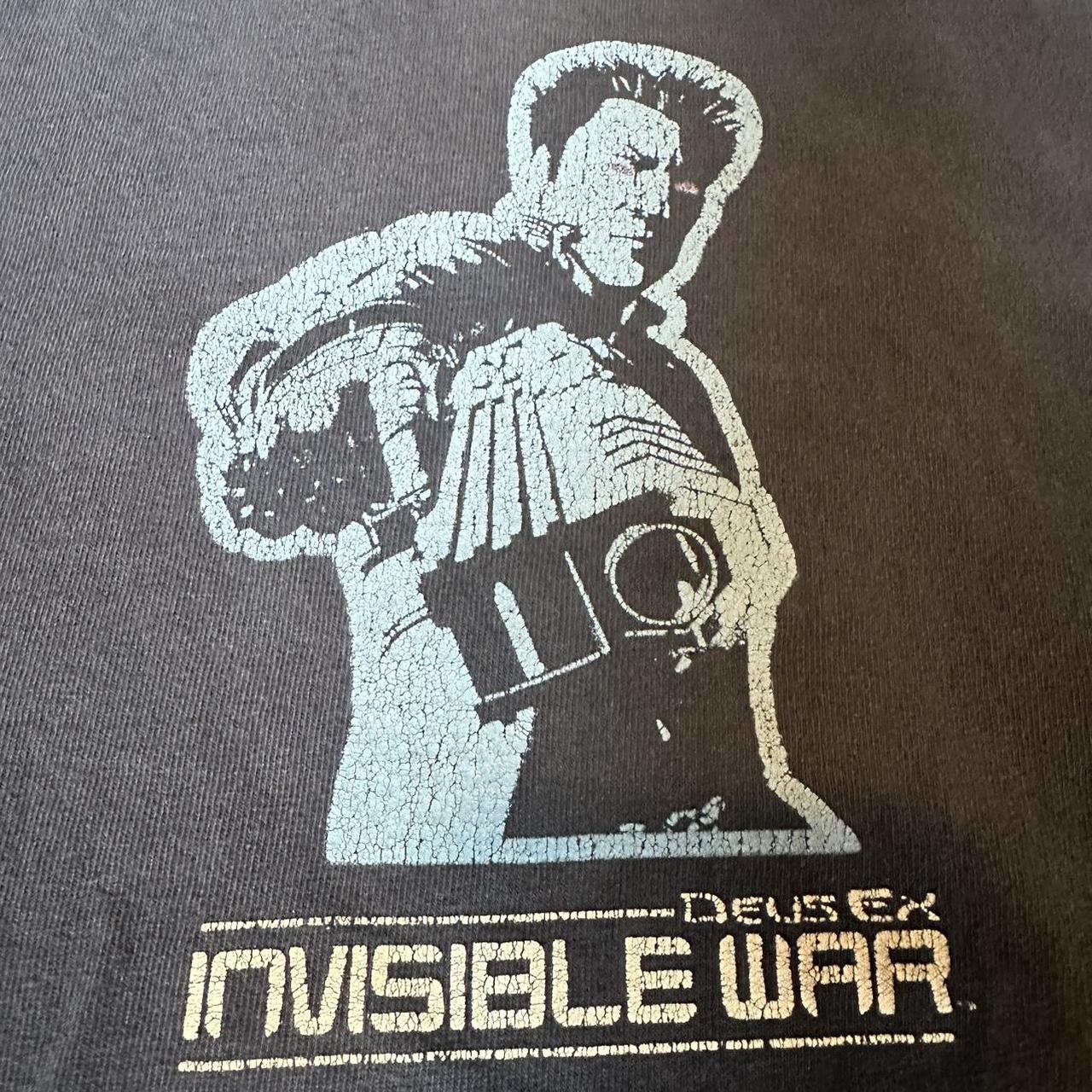 Vintage 90’s Gildan Graphic Cut Off Tee Stains... - Depop