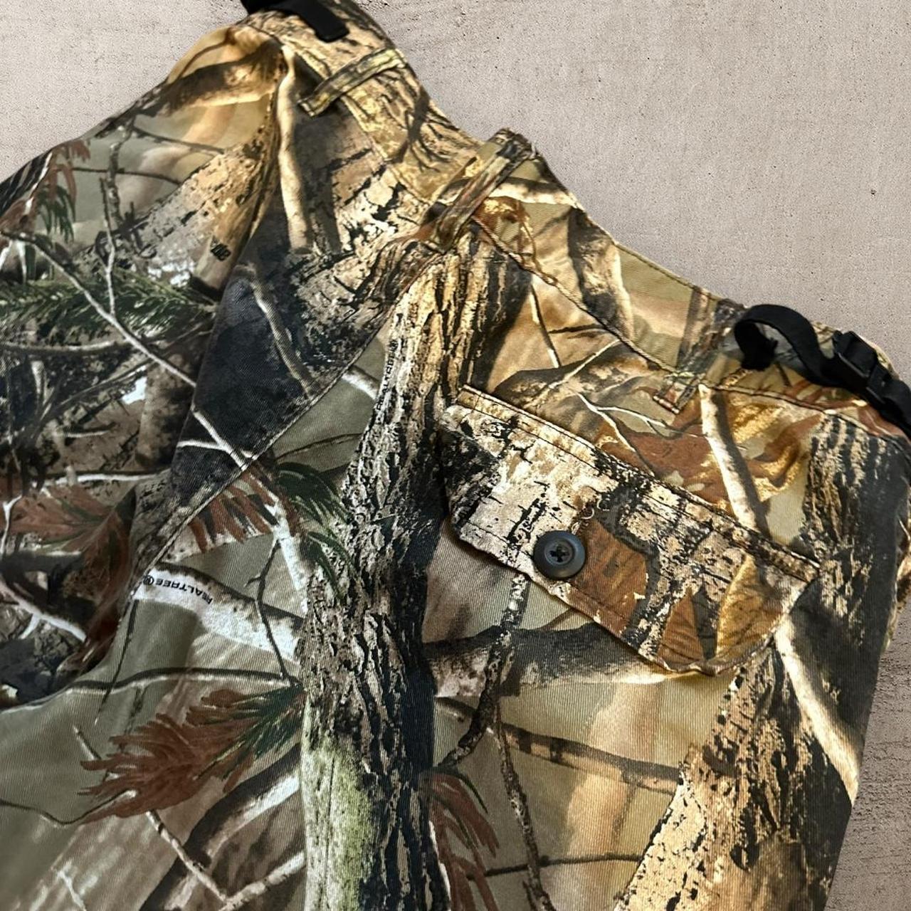 RealTree Style Camo Cargo Pants RedHead... - Depop