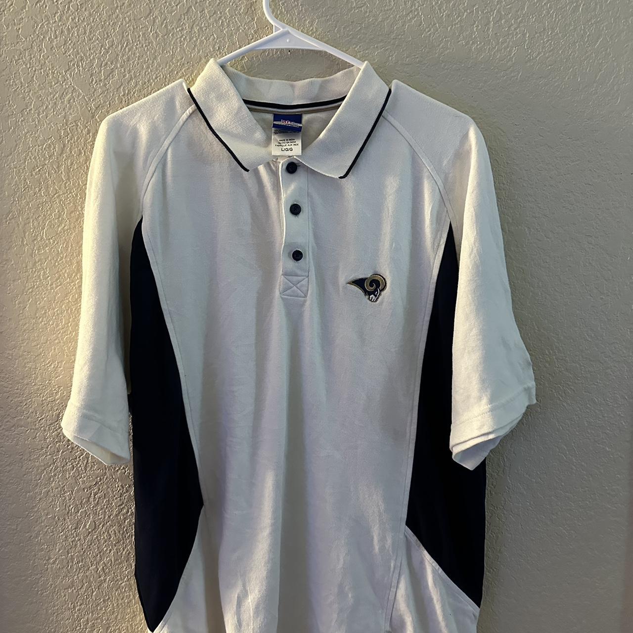St. Louis/Los Angeles Rams Official NFL Polo Size:... - Depop
