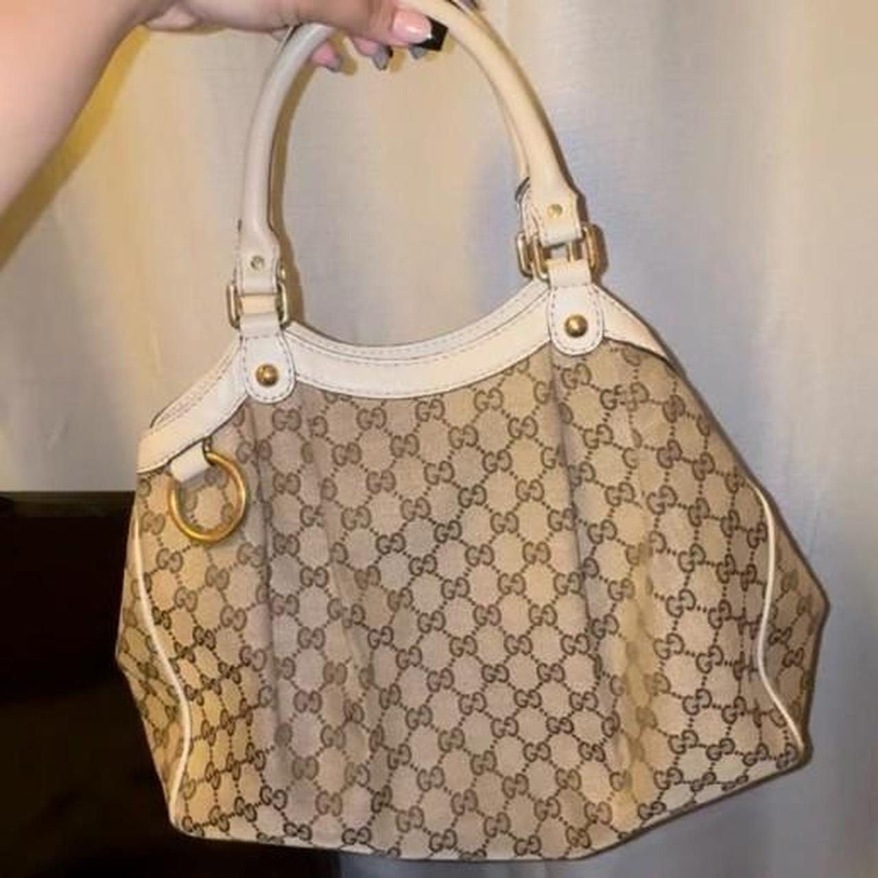 Beige Gucci Sukey Bag - Timeless... | Depop