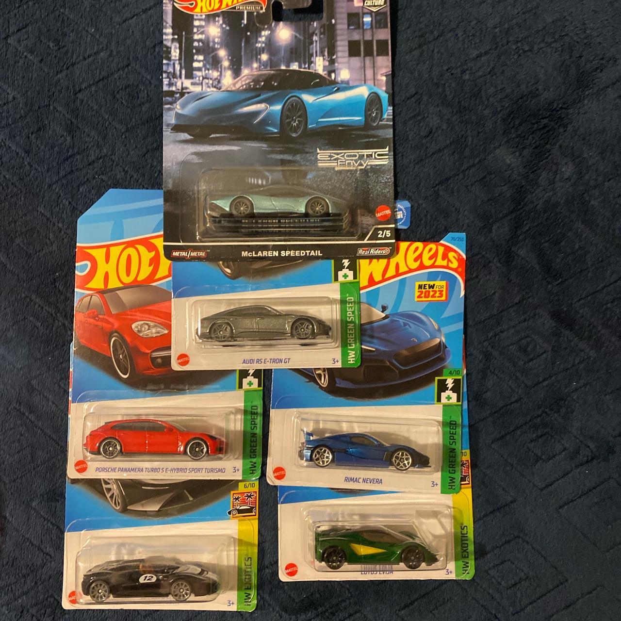 Hot wheels bundle 🔥🔥. Contains one premium- McLaren... - Depop