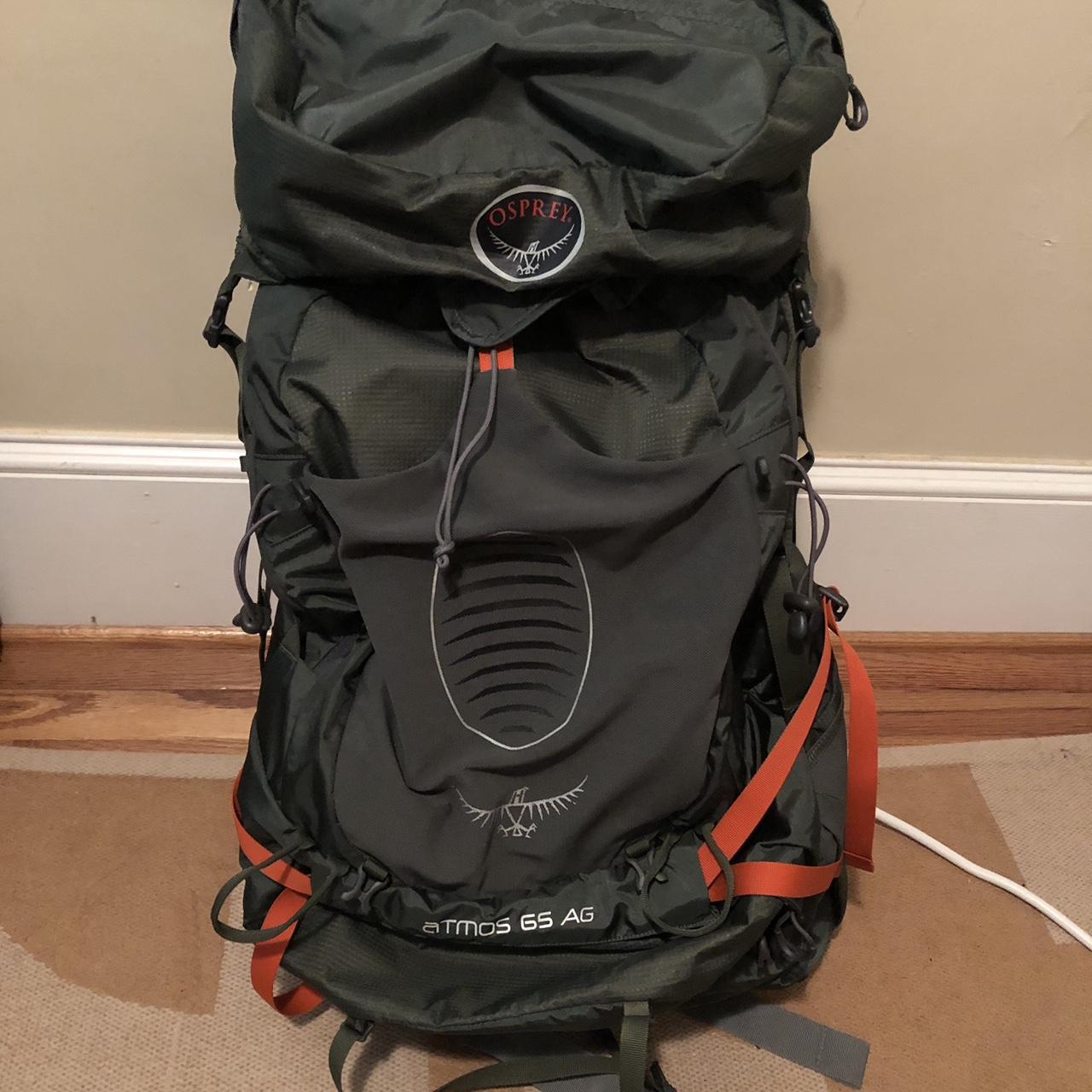 Osprey Atmos AG 65L Men’s backpacking pack. Frame... - Depop